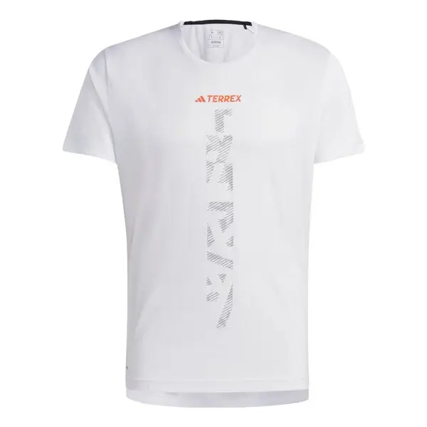 Adidas Agravic Trail Running Tee - White