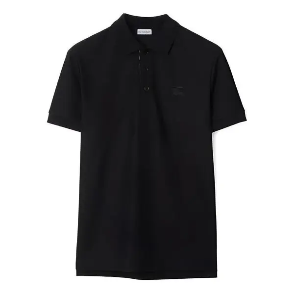 Burberry 26 Cotton Polo Shirt - Black