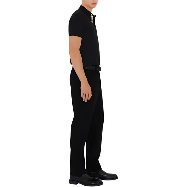 Burberry 26 Cotton Polo Shirt - Black