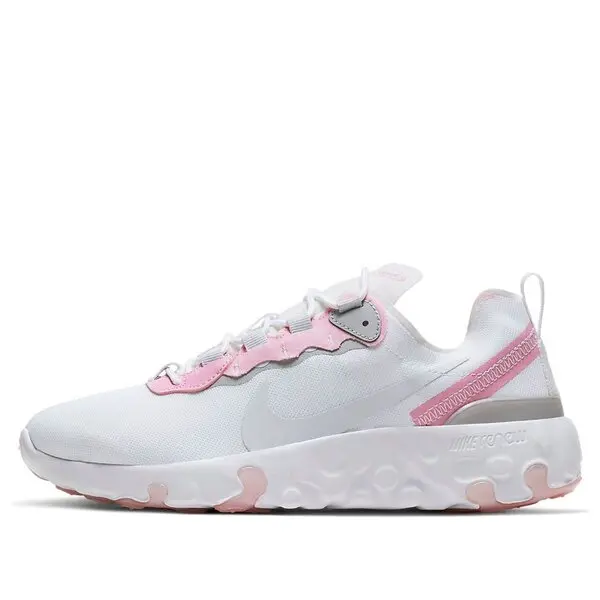 Nike Renew Element 55 Athletic Sneakers - White/pink