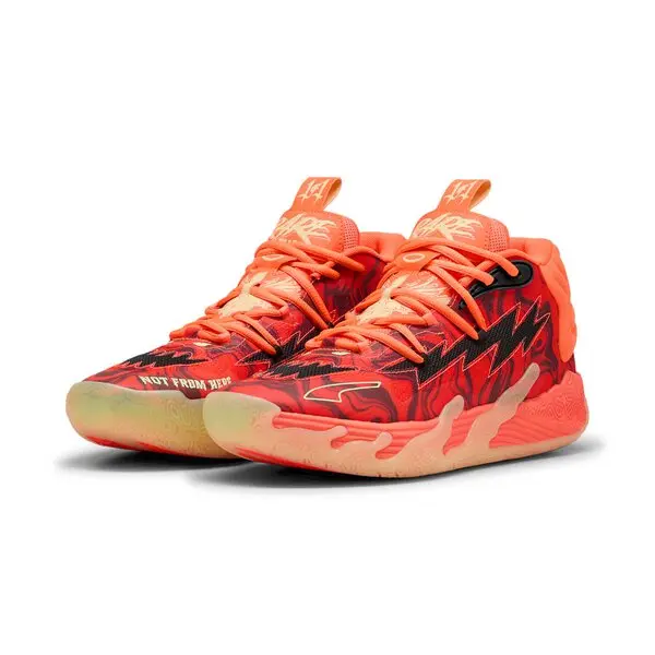 PUMA Mb.03 "halloween" High-top Sneakers - Orange/black