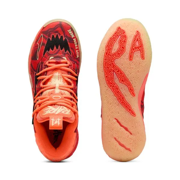 PUMA Mb.03 "halloween" High-top Sneakers - Orange/black