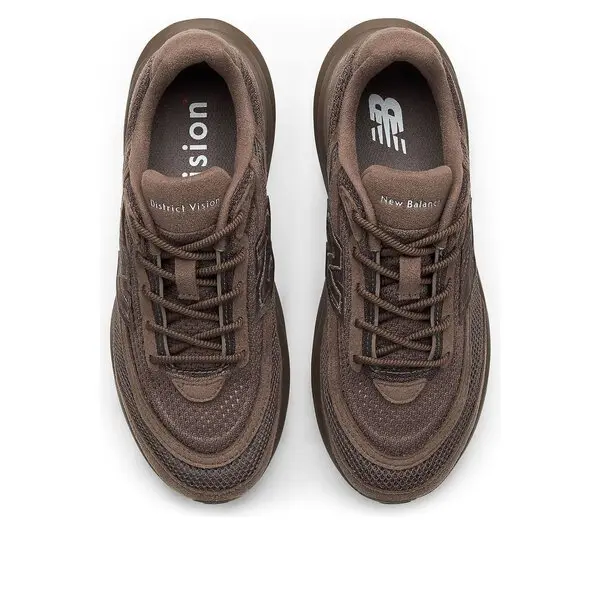NEW BALANCE 1080v15 X District Vision Athletic Sneakers - Cortado/dark Brown