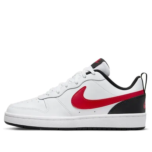 Nike Court Borough Low 2 Sneakers - White/black/red