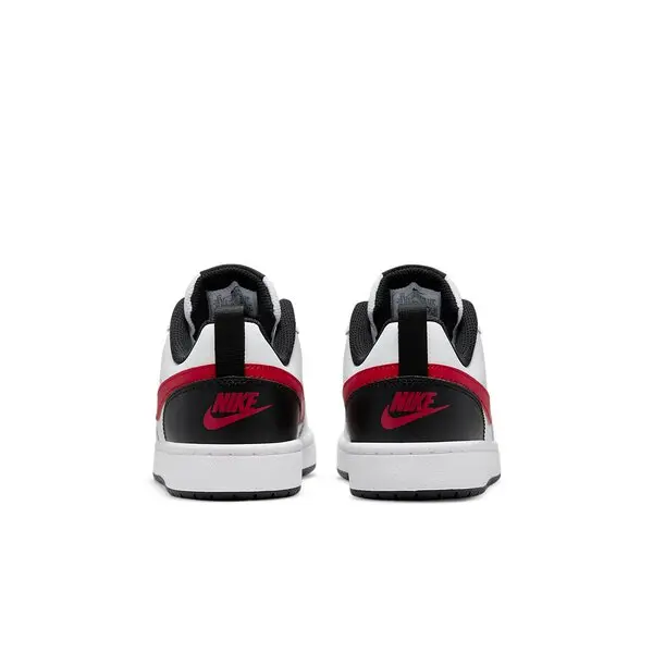 Nike Court Borough Low 2 Sneakers - White/black/red