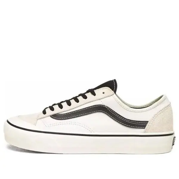 VANS Style 36 Decon Surf Low Top Lace-up Sneakers - White