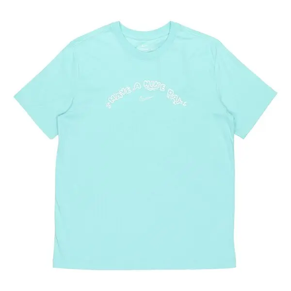 Nike As Sportswear Tee Have A Day Tropical Twist - Green