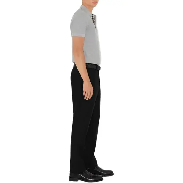 Burberry 26 Cotton Polo Shirt - Pale Grey