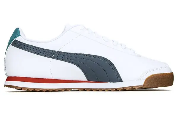 PUMA Roma Basic Plus Sneakers - White/blue/red