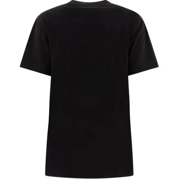Burberry 26 Check Label Cotton T-shirt - Black