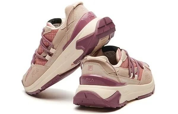 FILA Corsa Low Chunky Sneakers - Pink