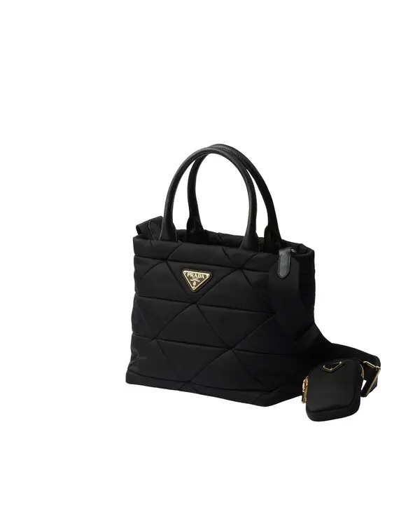 Prada Small Padded Re-nylon Tote