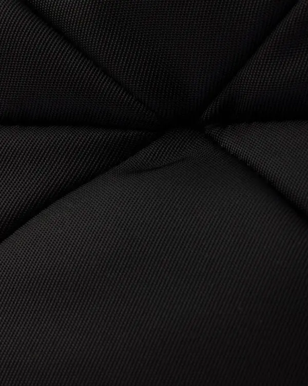 Prada Small Padded Re-nylon Tote - Black