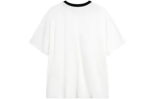 LI-NING Graphic Soccer T-shirt 'white Black - White/black