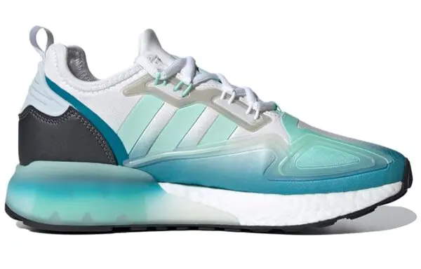Adidas Zx 2k Boost Sneakers - White/green