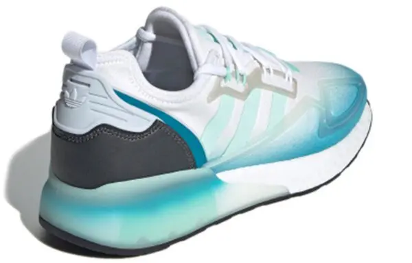 Adidas Zx 2k Boost Sneakers - White/green