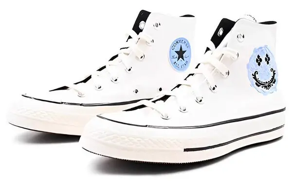 CONVERSE Chuck 70 "vintage Floral White" High Top Sneakers - White/black
