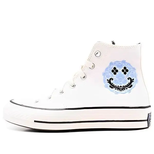 CONVERSE Chuck 70 "vintage Floral White" High Top Sneakers - White/black