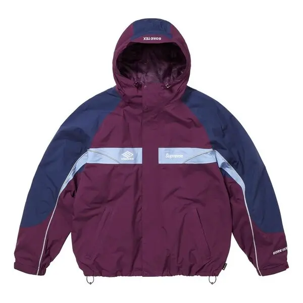 Supreme X Umbro Gore-tex Hooded Jacket - Dark Purple