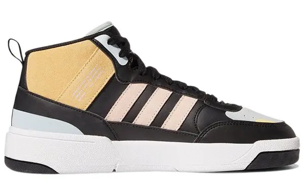 Adidas Originals Post Up Mid Top Sneakers - Black/yellow