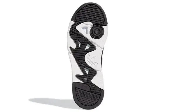 Adidas Originals Post Up Mid Top Sneakers - Black/yellow