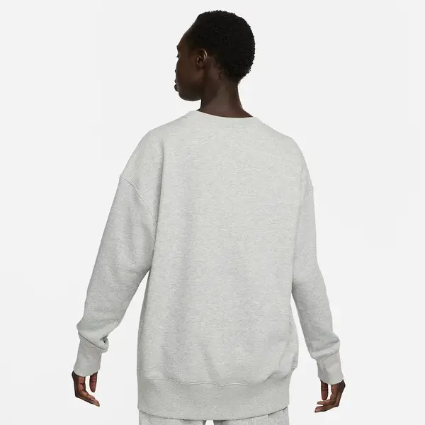 Nike Phoenix Fleece Crewneck Sweatshirt - Grey
