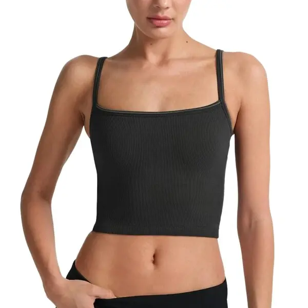 Nike X Skims Ribbed Seamless Cami Tank - Obsidian