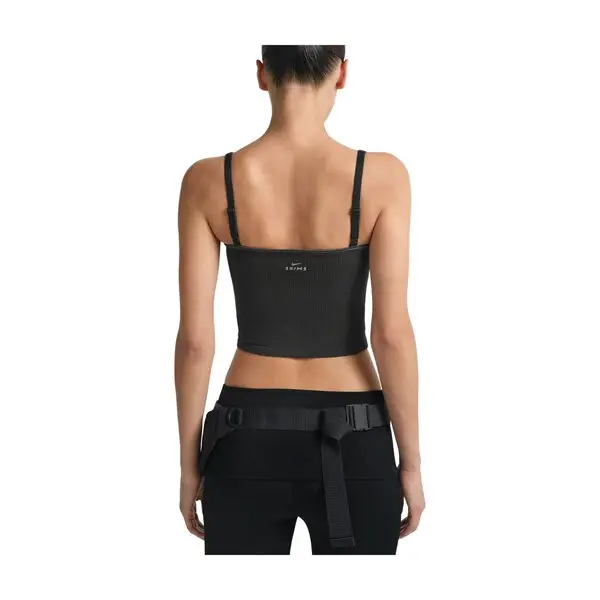 Nike X Skims Ribbed Seamless Cami Tank - Obsidian