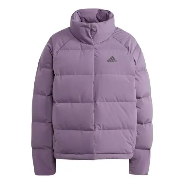 Adidas Helionic Relaxed Down Jacket - Shadow Violet