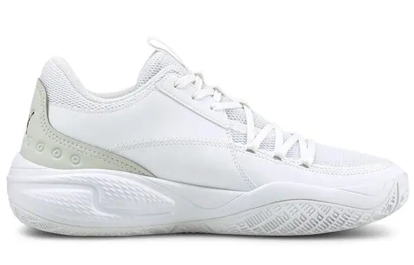 PUMA Court Rider Team Basketball Sneakers - White/black