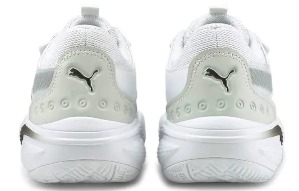 PUMA Court Rider Team Basketball Sneakers - White/black