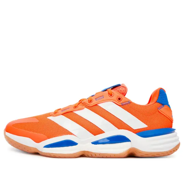 Adidas Stabil Indoor Court Shoes - Orange/blue/white