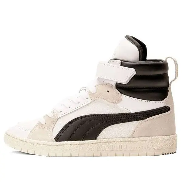 PUMA Ralph Sampson Mid 'high Court Regal' High Top Sneakers - White/gray/black