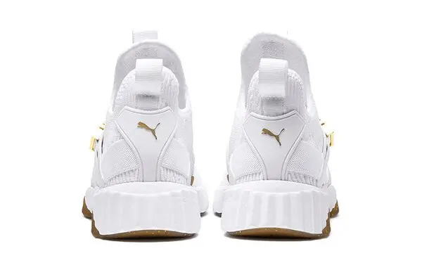 PUMA Defy Varsity Mid "white Metallic Gold