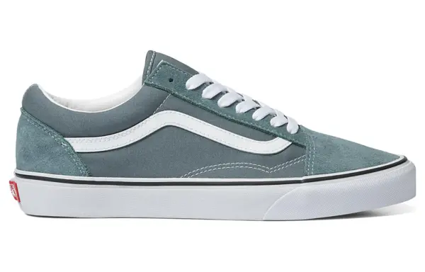 VANS Old Skool Low Top Sneakers - Blue/white