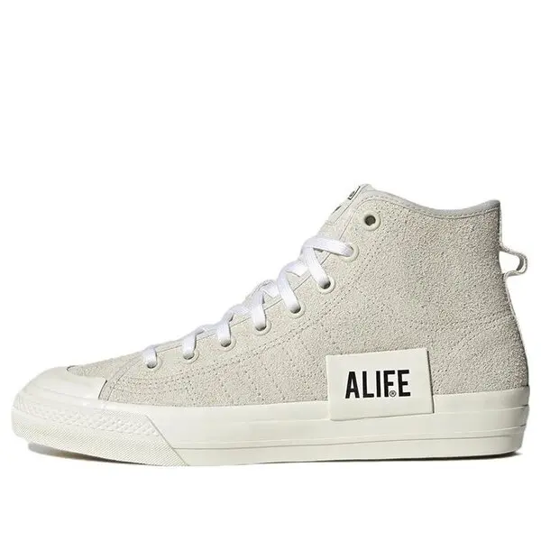 Adidas Alife X Nizza High Top Sneakers - Creamy