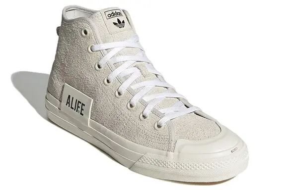 Adidas Alife X Nizza High Top Sneakers - Creamy