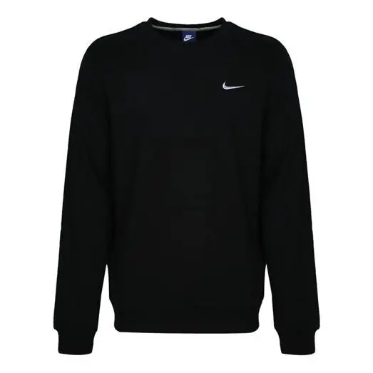 Nike Club French Terry Pullover - Black