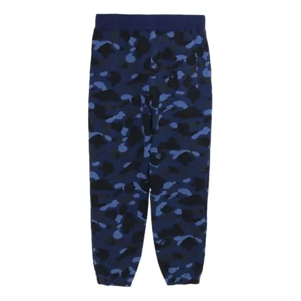 A BATHING APE Color Camo Wide Fit Sweat Pants
