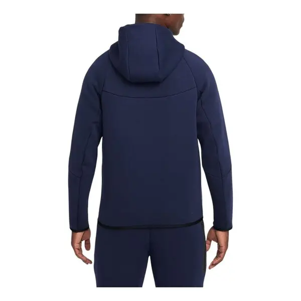 Nike Tech Fleece Windrunner Full-zip Jacket - Obsidian/black