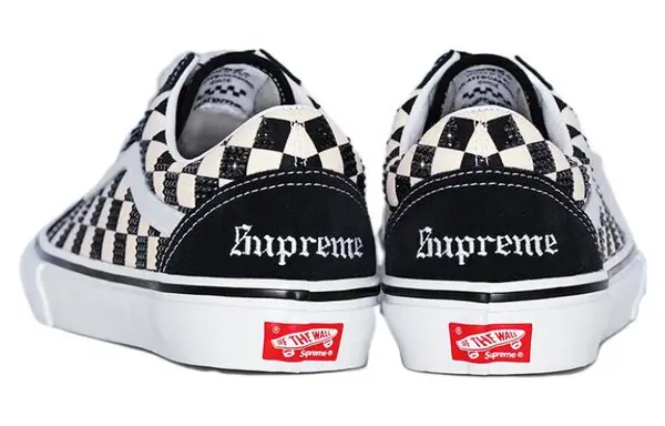 VANS Supreme X Swarovski X Skate Old Skool - Black/white