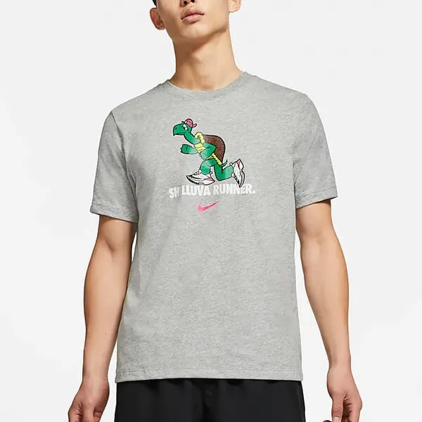 Nike Dri-fit Tortoise Printed Short Sleeve Tee