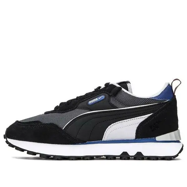 PUMA Rider Fv "ivy League" Casual Lace-up Sneakers - Black/gray/blue
