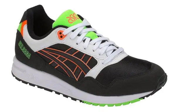 Asics Gel Saga Low Top Sneakers - Black
