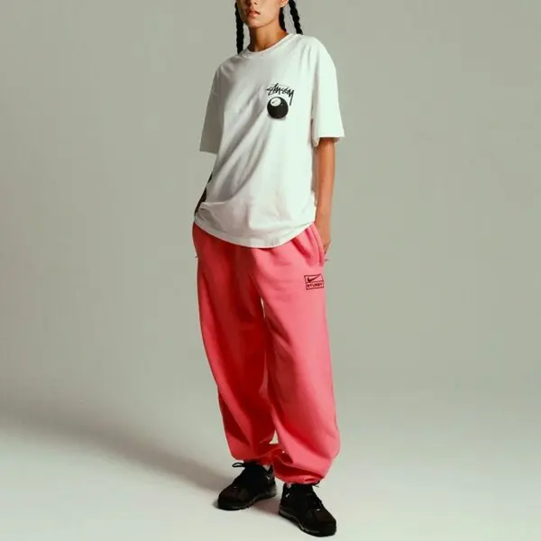 Nike X Stussy 8 Ball T-shirt Asia Sizing 'white - White/black