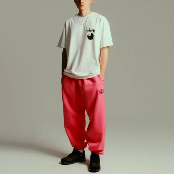 Nike X Stussy 8 Ball T-shirt Asia Sizing 'white