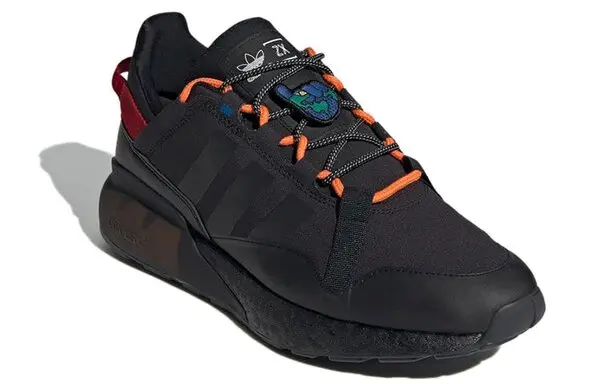 Adidas Zx 2k Boost Pure " Scarlet" Sneakers - Black