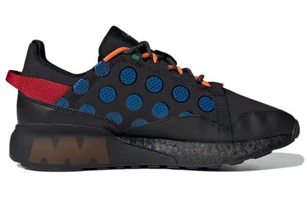 Adidas Zx 2k Boost Pure " Scarlet" Sneakers - Black