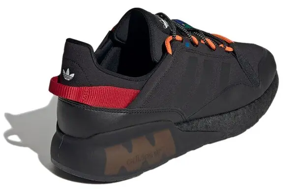 Adidas Zx 2k Boost Pure " Scarlet" Sneakers - Black