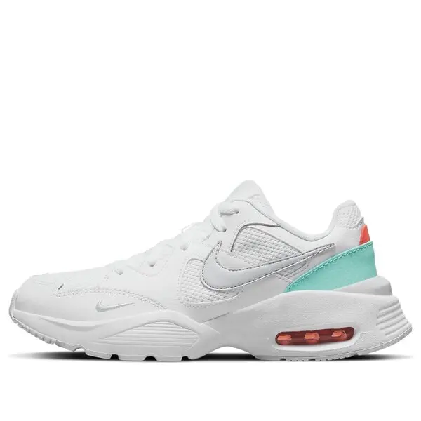 Nike Max Fusion Sneakers - White/green